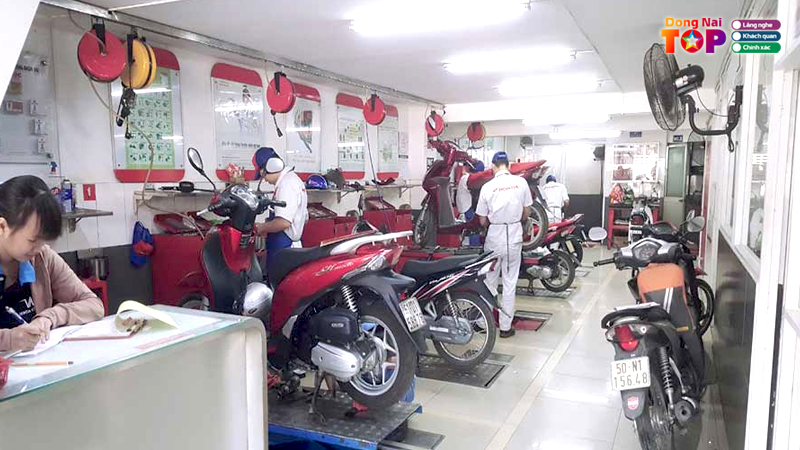 Top 7 trung tâm bảo hành xe máy Honda Đồng Nai uy tín, giá tốt